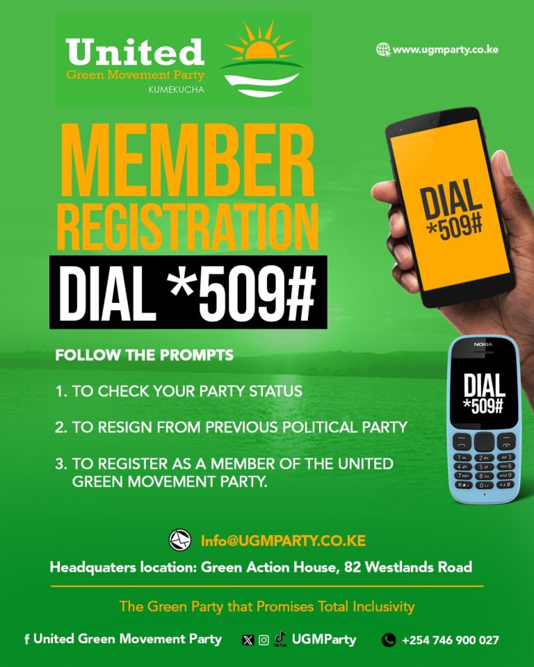 Register – UNITED GREEN MOVEMENT
